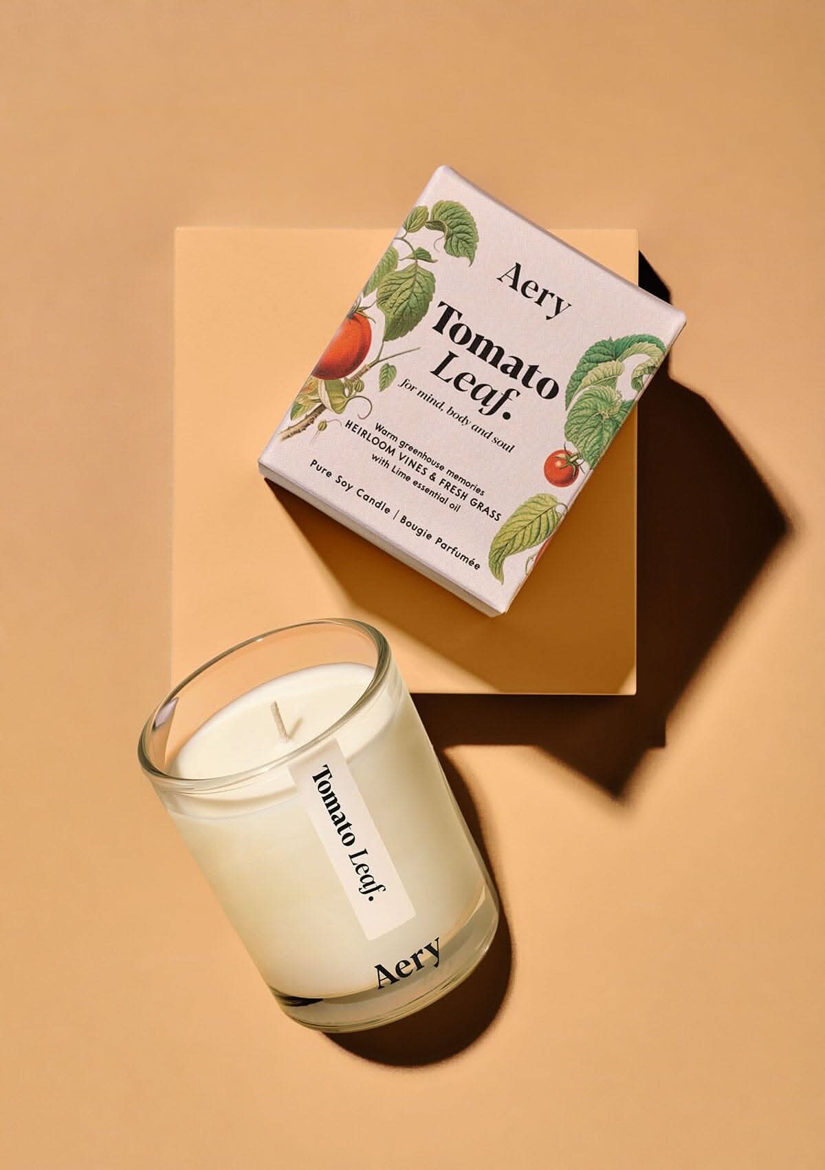 Tomato Leaf Mini Candle | Aery Living | Aery Living