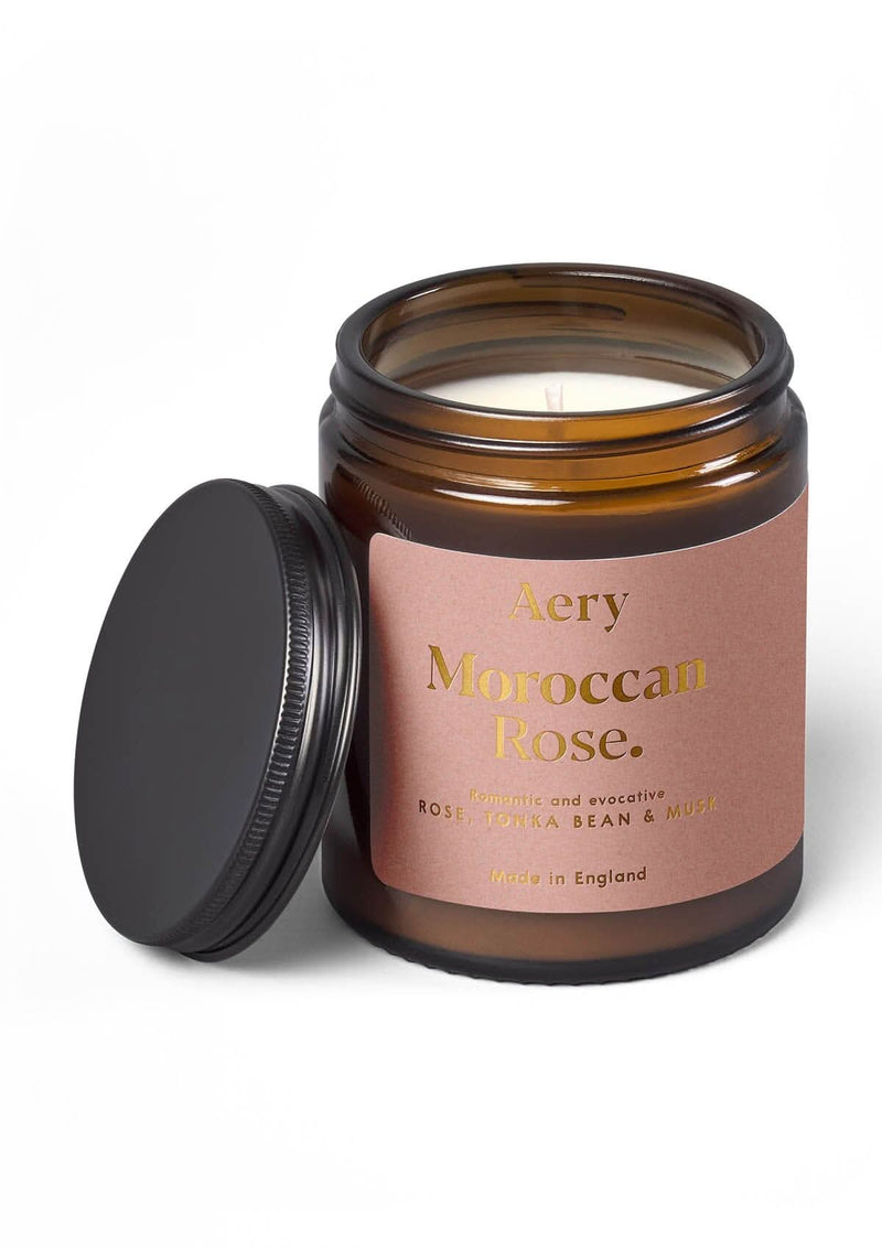 Moroccan Rose Scented Jar Candle | Aery Living | Aery Living