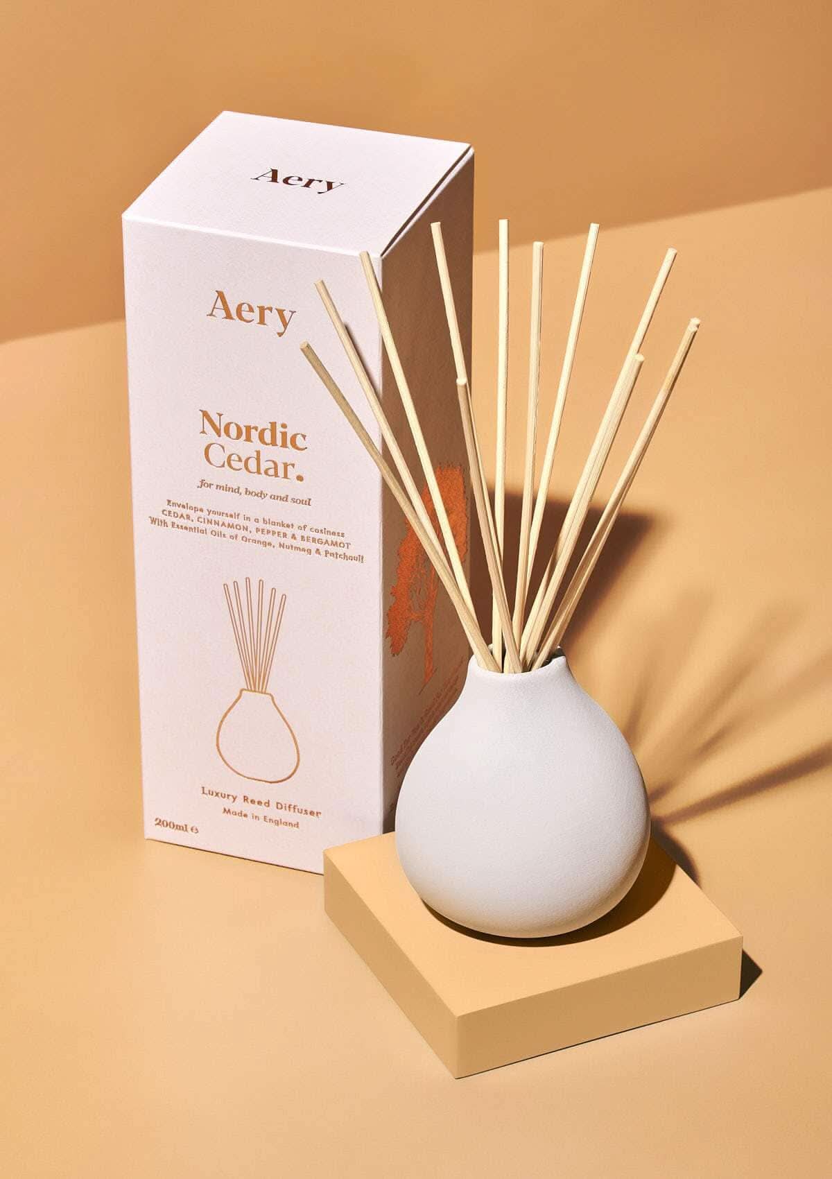 Nordic Cedar Reed Diffuser | Aery Living