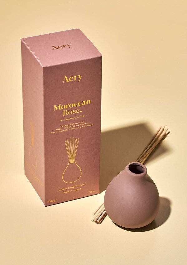 Moroccan Rose Reed Diffuser | Aery Living | Aery Living