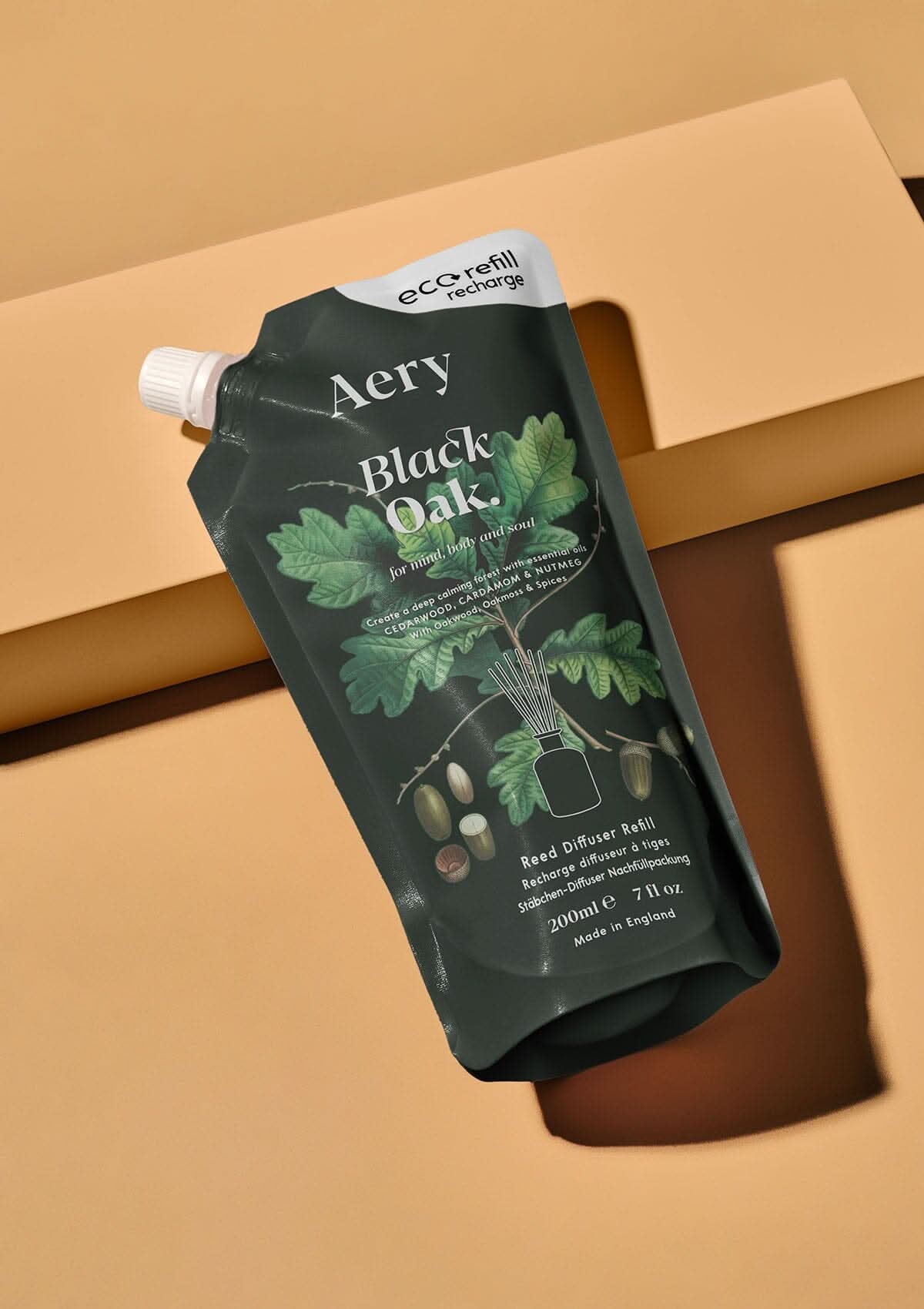 Black Oak Reed Diffuser Refill | Aery Living | Aery Living