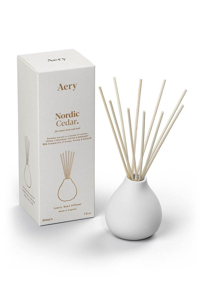 Nordic Cedar Reed Diffuser - Cedar Cinnamon and Bergamot
